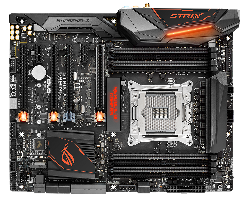 Review Asus ROG Strix X99 Gaming Mainboard HEXUS Review Asus ROG Strix X99 Gaming Mainboard HEXUS