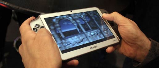 Archos GamePad 7-inch portable Android console released - Hardware ...