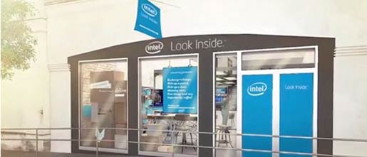 Intel will open its own pop-up retail outlets later this month ...