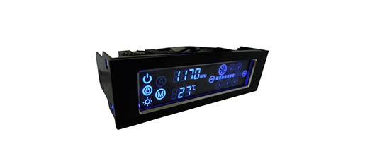 Gelid launches LED fan controller with touch screen control panel ...
