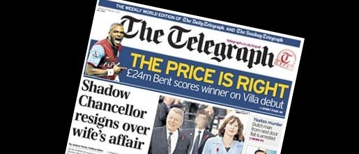 The Telegraph erects web paywall, The Sun has similar plans - Internet ...