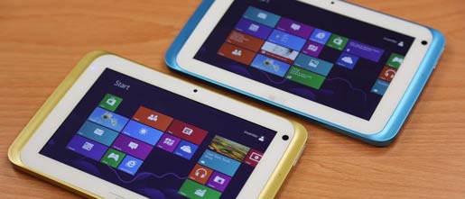 Inventec demo 7-inch Windows 8 tablet powered by Intel Bay Trail ...