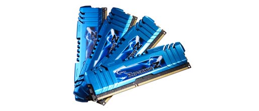 G.SKILL intros 15 new RipjawZ DDR3 quad-channel memory kits - RAM ...