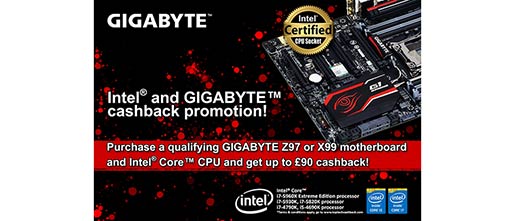Gigabyte and Intel announce UK cashback bundle promotion - General ...