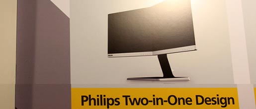 Philips launches 'virtually seamless' 2-in-1 monitor - Monitors - News ...
