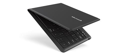 Microsoft launches ultra-thin Universal Foldable Keyboard - Peripherals ...