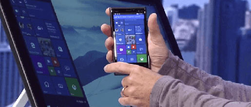 Microsoft Continuum to extend phone productivity to big screens ...