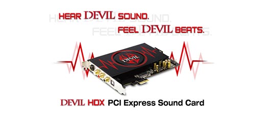 PowerColor launches Devil HDX PCI Express sound card - Peripherals ...