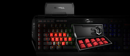 G.SKILL RGB/MX mechanical gaming keyboards start to ship - Peripherals ...