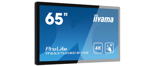Iiyama launches TF6537UHSC - B1AG 65-inch 4K touchscreen - Monitors ...