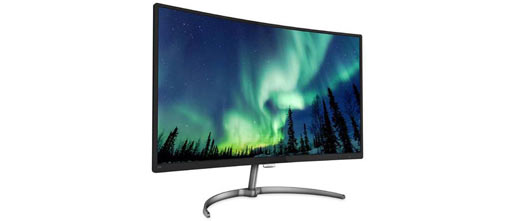 Curved 27-inch Philips monitor offers extra wide colour gamut ...