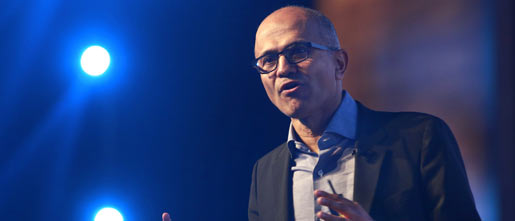 Microsoft CEO hints at return to phones with new form factor - Mobile ...