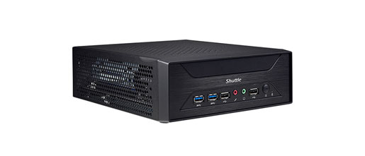 Shuttle XH110G SFF barebones has room for a single slot GPU - Systems ...