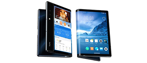First commercial foldable flex-display smartphone launches - Mobile ...