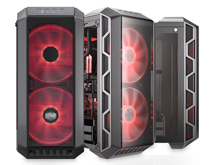 Cooler Master Case Cooler Master MasterCase H500P Mesh ARGB Airflow ATX ...