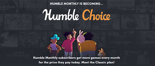 Humble's monthly subscription to become 3-tier 'Humble Choice' - PC ...