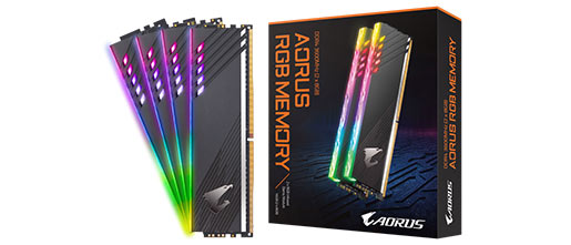 Gigabyte Aorus RGB Memory now faster clocked, with more LEDs - RAM ...