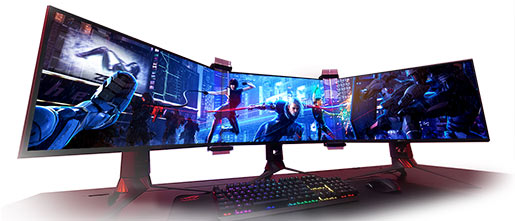 Asus ROG releases its multi-monitor bezel-free kit - Monitors - News ...