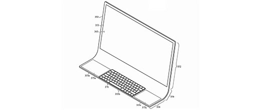 Apple design patent shows sleek curved glass iMac - Systems - News ...