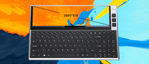 Keyboard with 12.6-inch screen rockets past Kickstarter goal - Monitors ...